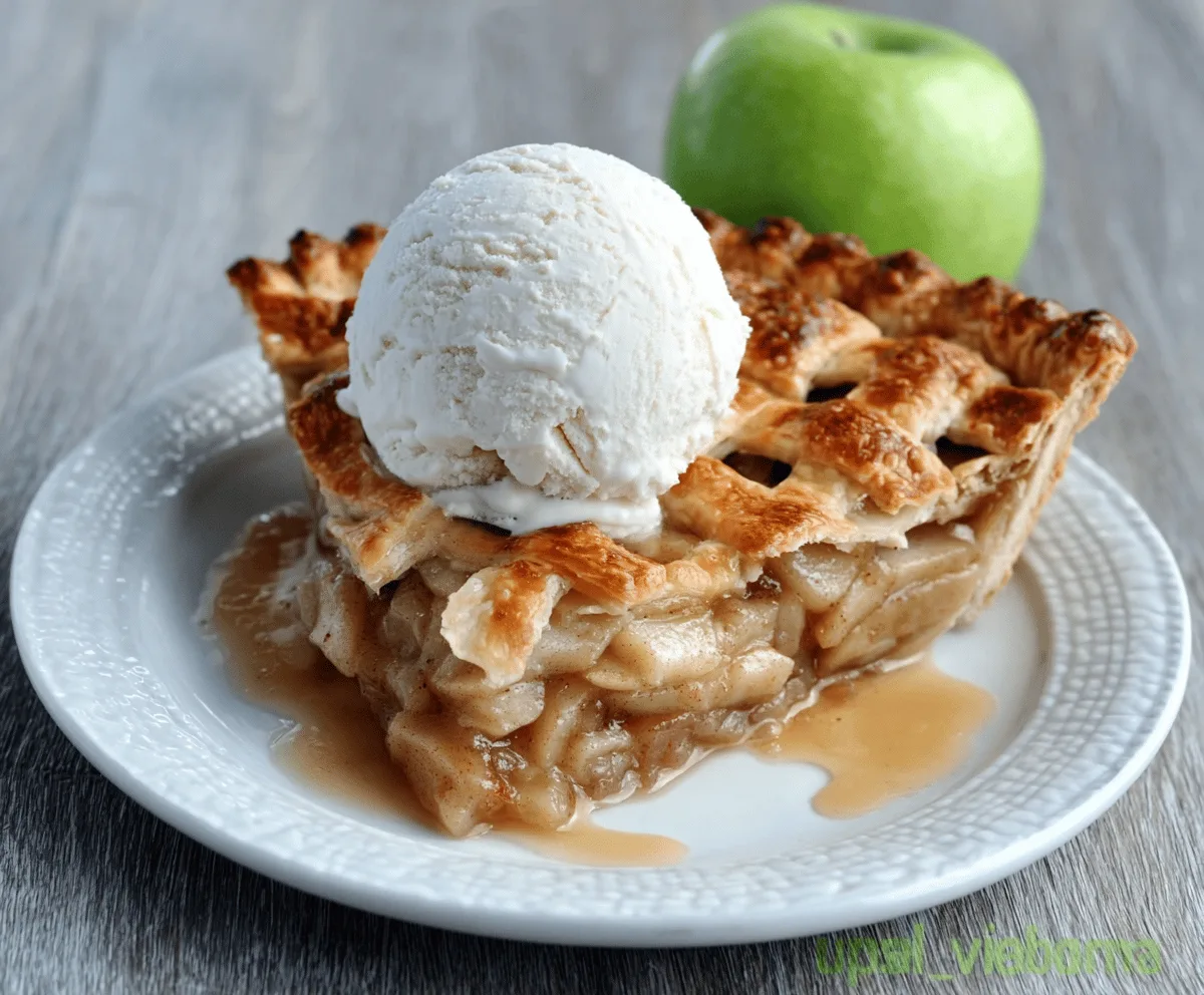 Classic Apple Pie à la Mode Recipe